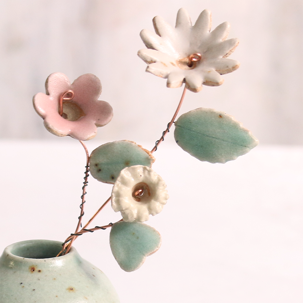 Ceramic Leaf for Ceramic Flower Stems – Jasper & Pip